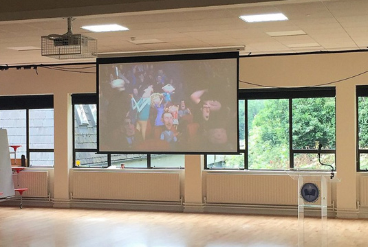 School Hall AV Systems | Toomey Audio Visual Equipment Rental
