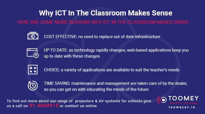 ICT and Cloud Computing in the Classroom | Toomey Audio Visual