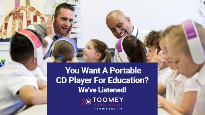 You Want A Portable CD Player For Education? We’ve Listened!