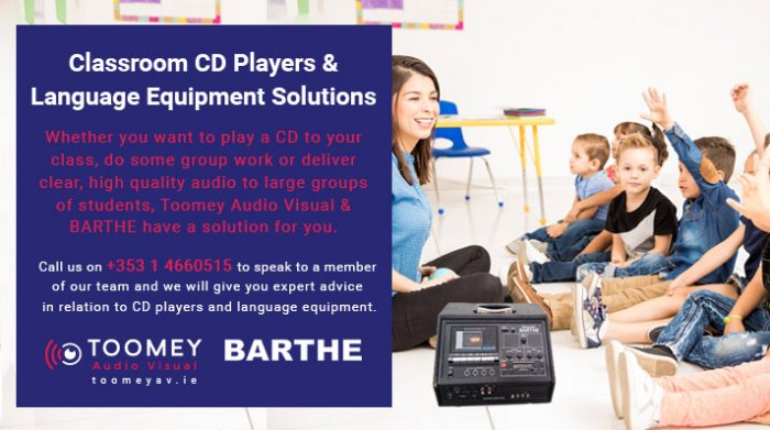 Classroom CD Players and Language Equipment | Toomey AV