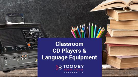 Classroom CD Players and Language Equipment | Toomey AV