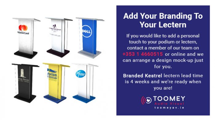 Branded Lecterns - Professional Lecterns With Your Company Branding