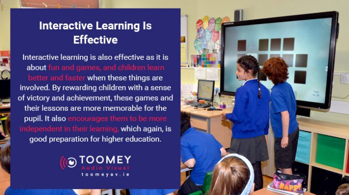 Learning through Interactive Technology in the Classroom | Toomey AV